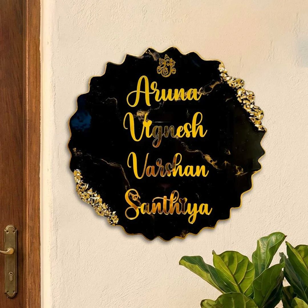 10 Creative Home Nameplate Designs to Welcome You Home - Home Brightside