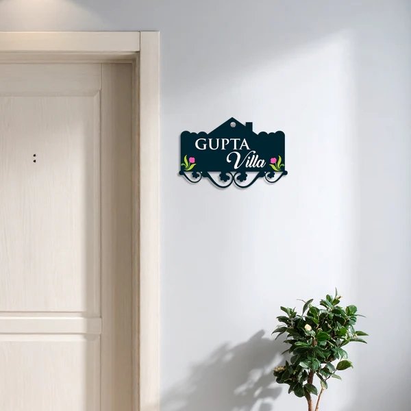 10 Creative Home Nameplate Designs to Welcome You Home - Home Brightside