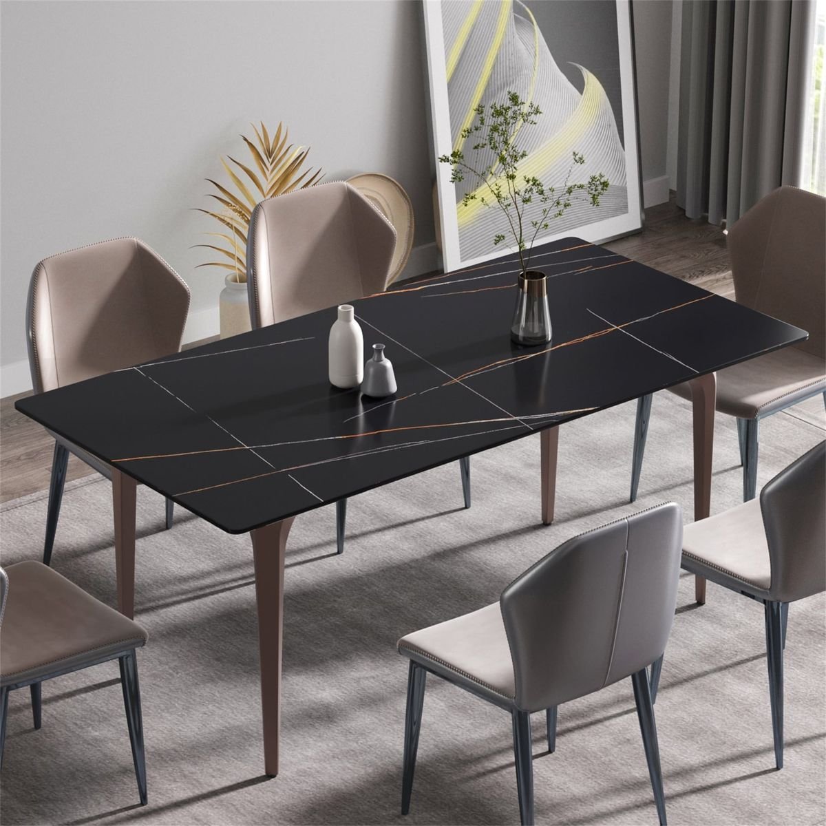 7 Granite Dining Table Designs - Home Brightside