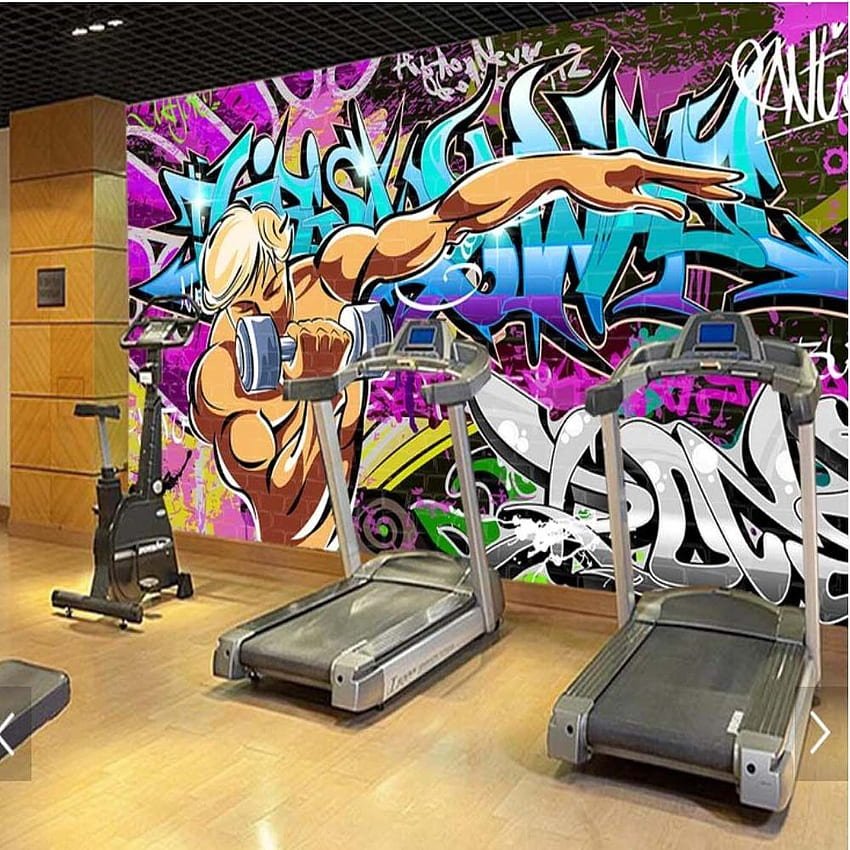 25 Gym Interior Wall Design - Home Brightside