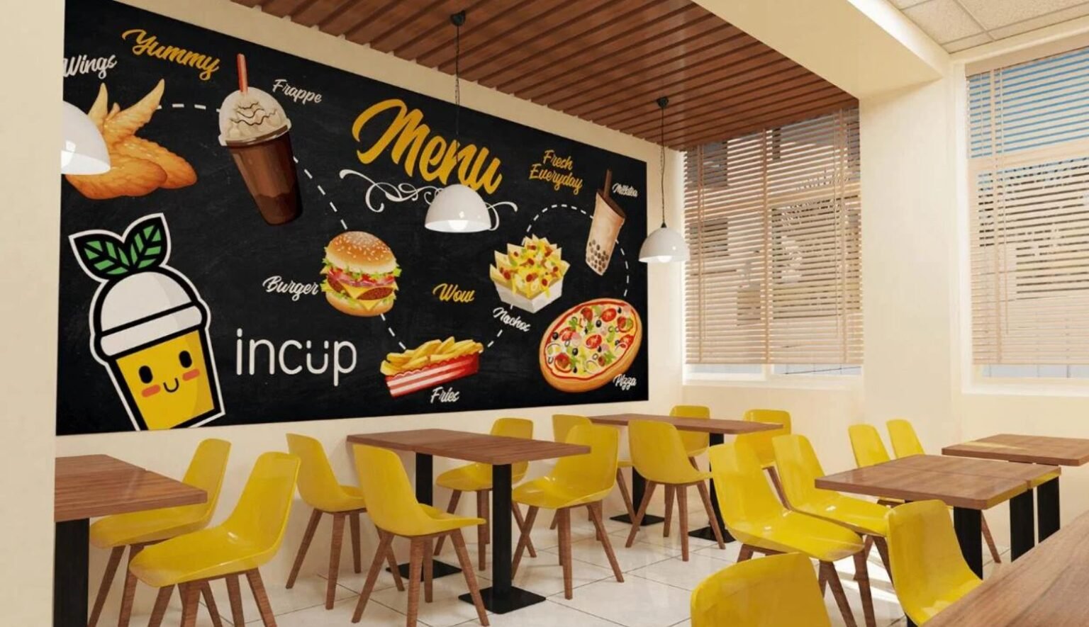 22 Fast Food Shop Interior Design Ideas for Modern Spaces - Home Brightside