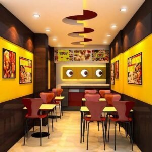 22 Fast Food Shop Interior Design Ideas for Modern Spaces - Home Brightside