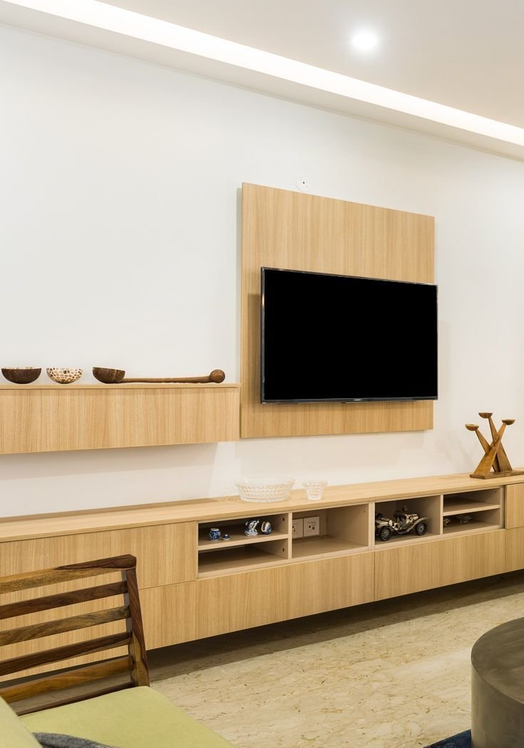 10 Simple TV Unit Design for Living Room - Home Brightside