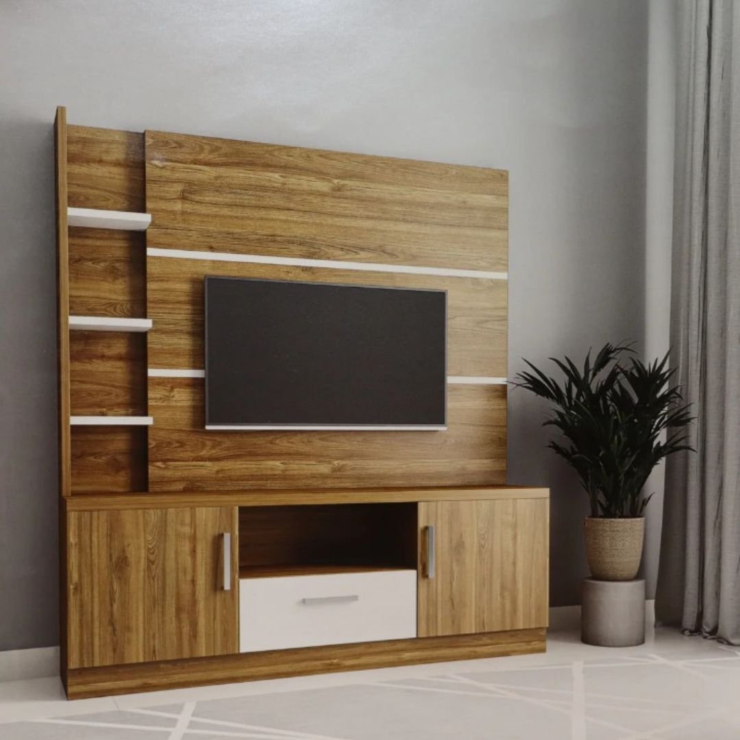 10 Simple TV Unit Design for Living Room - Home Brightside