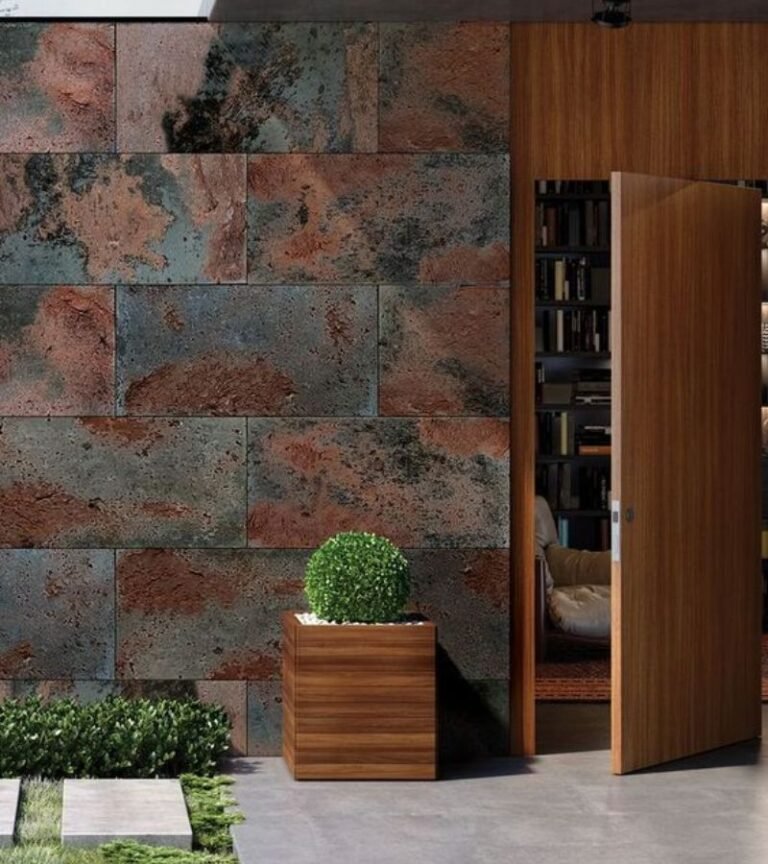 12 Beautiful Home Front Tiles Design Images Indian Style - Home Brightside