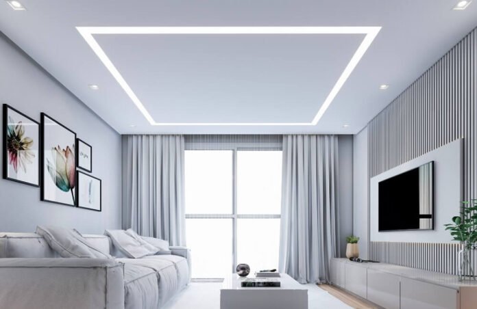 30 Living Room Modern Main Hall Fall Ceiling Design Ideas - Home Brightside
